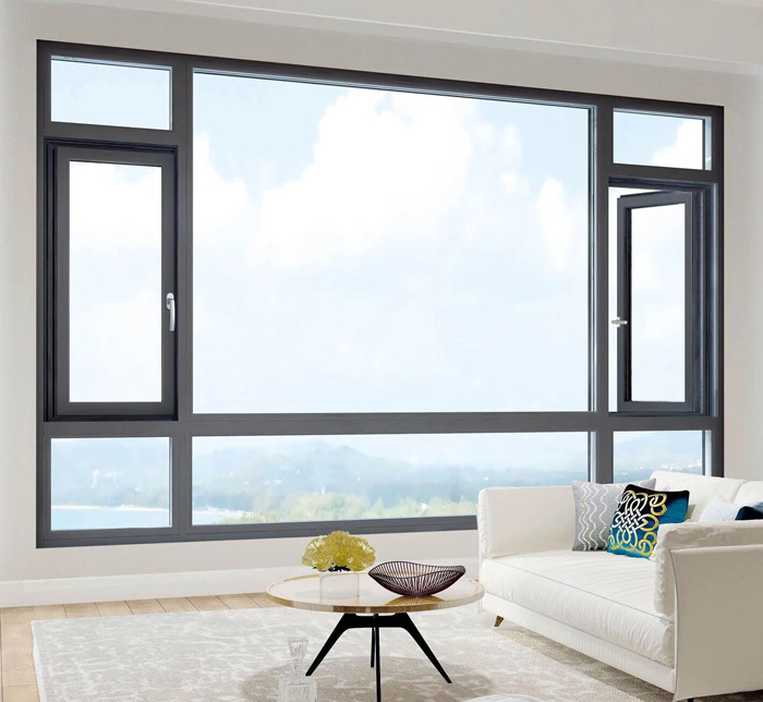Aluminum Glass Window and Door in Apartment Complex Thermal Performance ...